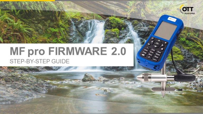 TechTip: Firmware 2.0 of the MF pro Flow Meter - Step-by-Step Guide ...
