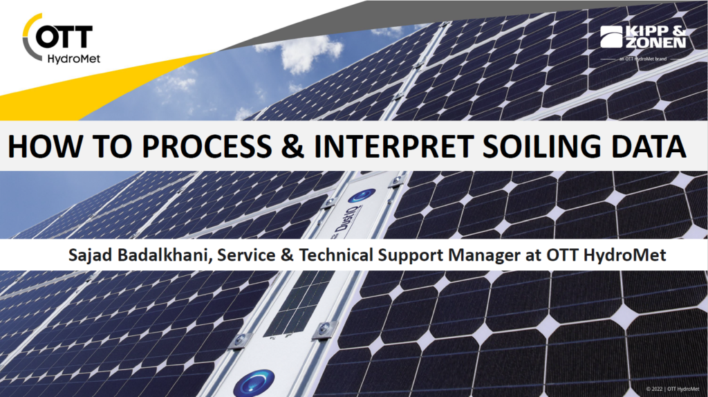 Webinar: How to Process and Interpret Soiling Data - OTT Blog
